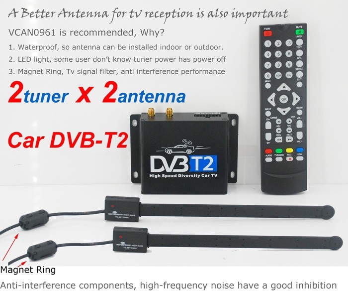 DVB-T220-Car-DVB-T2-Digital-TV-receptor de dois-tuner-dual-antena-twin-DTV-8 - iVcan.com