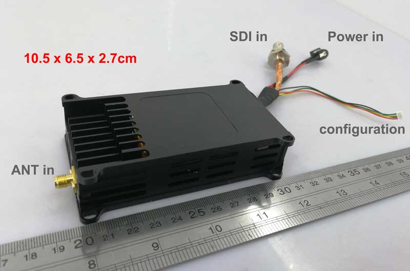 COFDM sans fil émetteur vidéo SDI BNC entrée caméra - iVcan.com