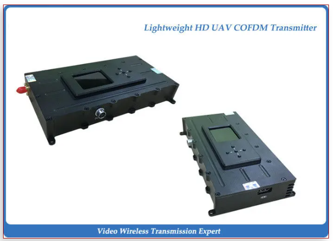 515g Leightweight COFDM Wireless Transmitter NLOS Camera Video Sender ...