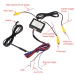 Two Way Control Box Channel Converter Car Parking Camera Video Front ...