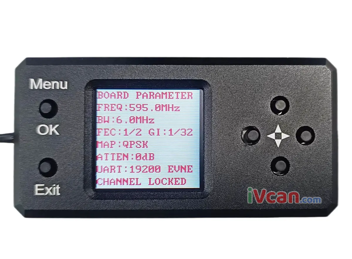 COFDM video transmitter-receiver AV in HDMI out FPV New 2025