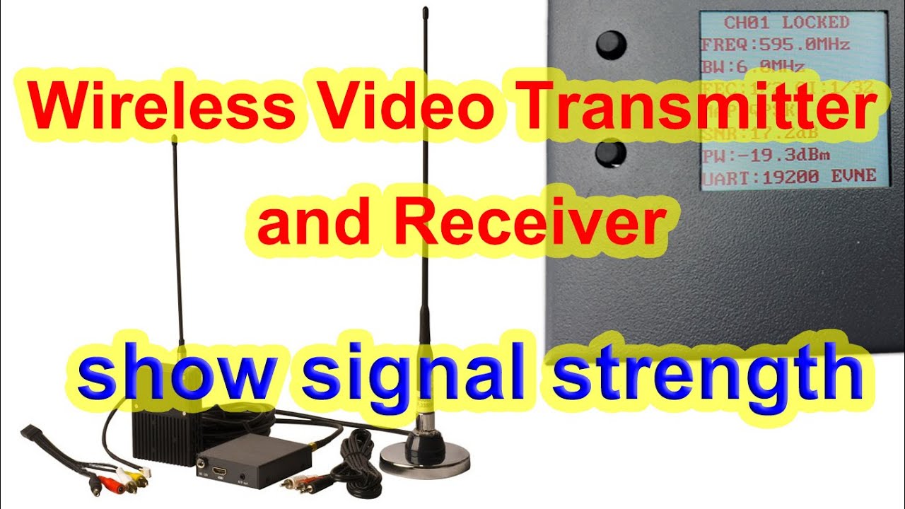 Video Thumbnail: Cheap Wireless video transmitter and receiver's small ...