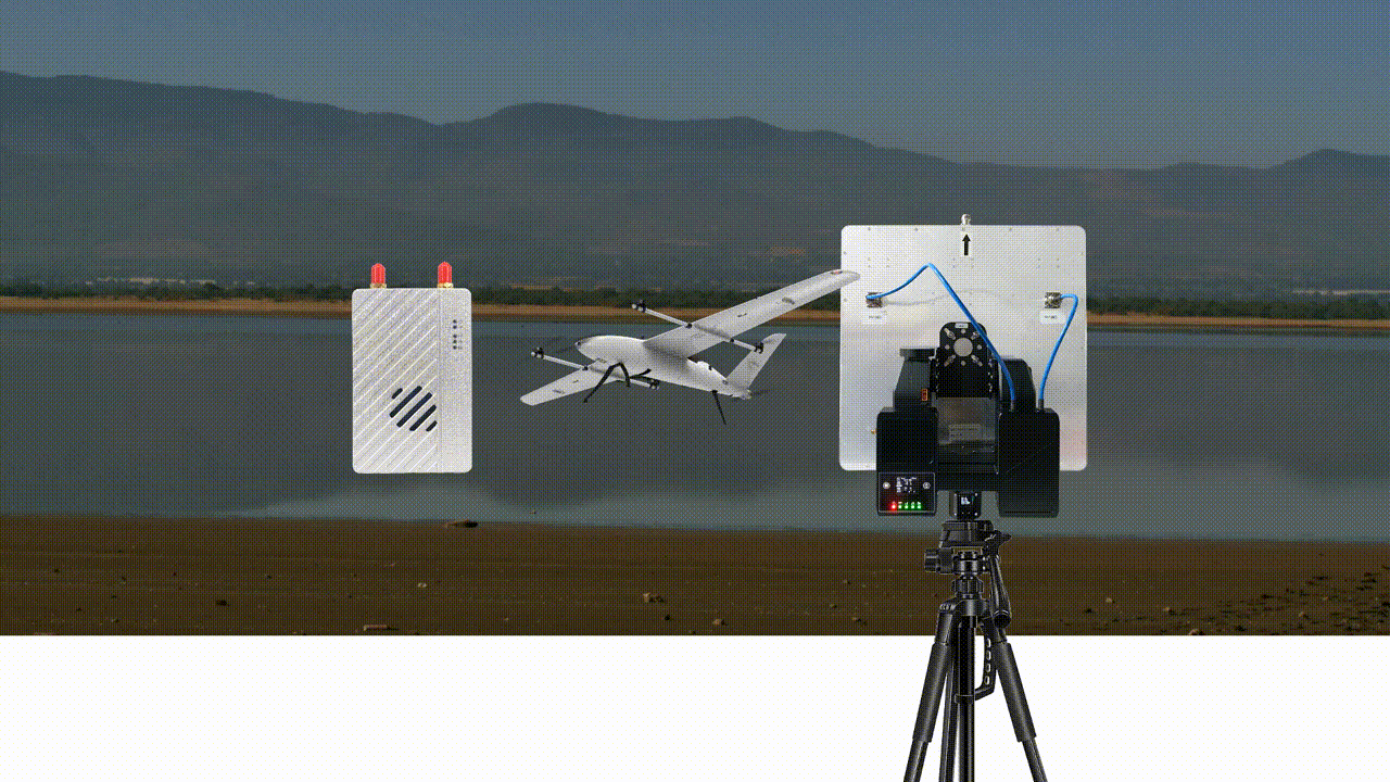 用于无人机视频发射器的自动天线跟踪器 AAT