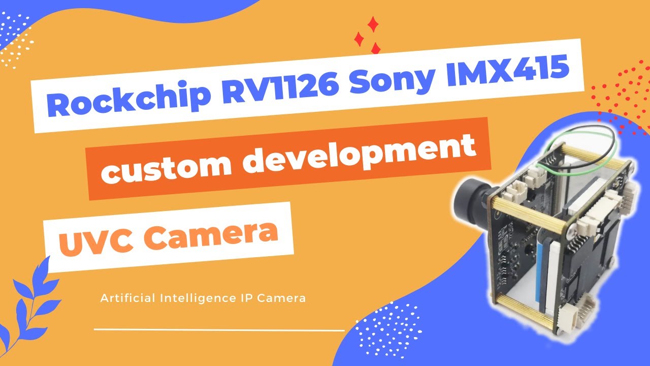 Video küçük resim: Rockchip RV1126 Sony IMX415 custom development as ...