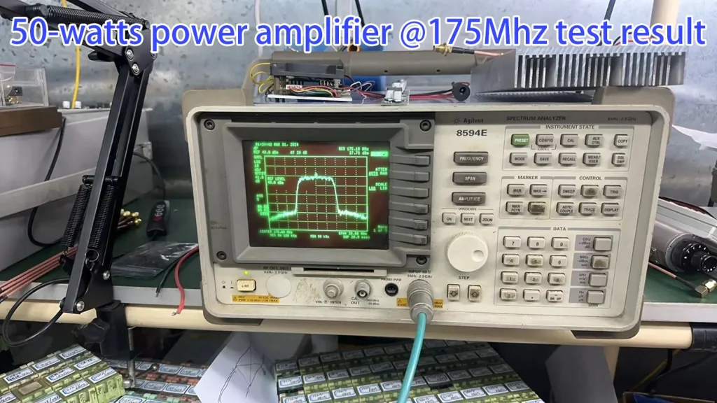 how to measure the transmitter power output 2023 COFDM VTX