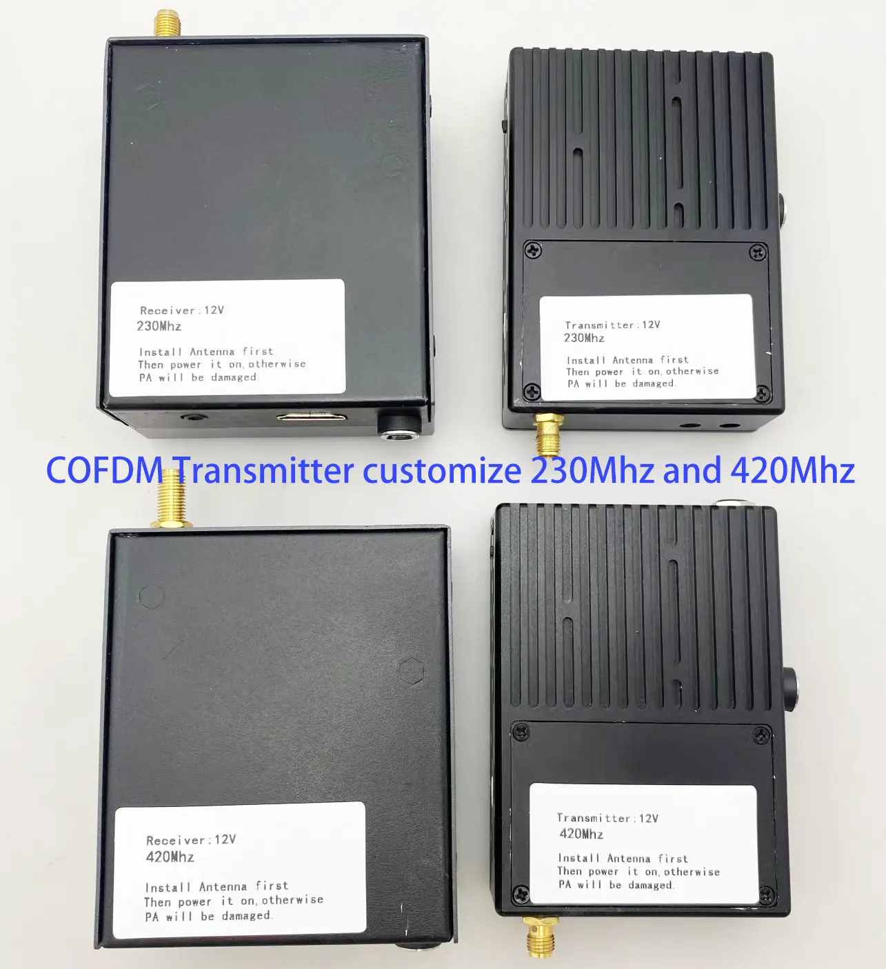 CoFDM-transmitter-customize-230mHz i 420MHz - iVcan.com
