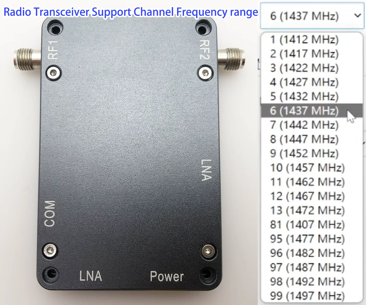 New OFDM transmitter Wireless Video data ad hoc ip mesh 2025