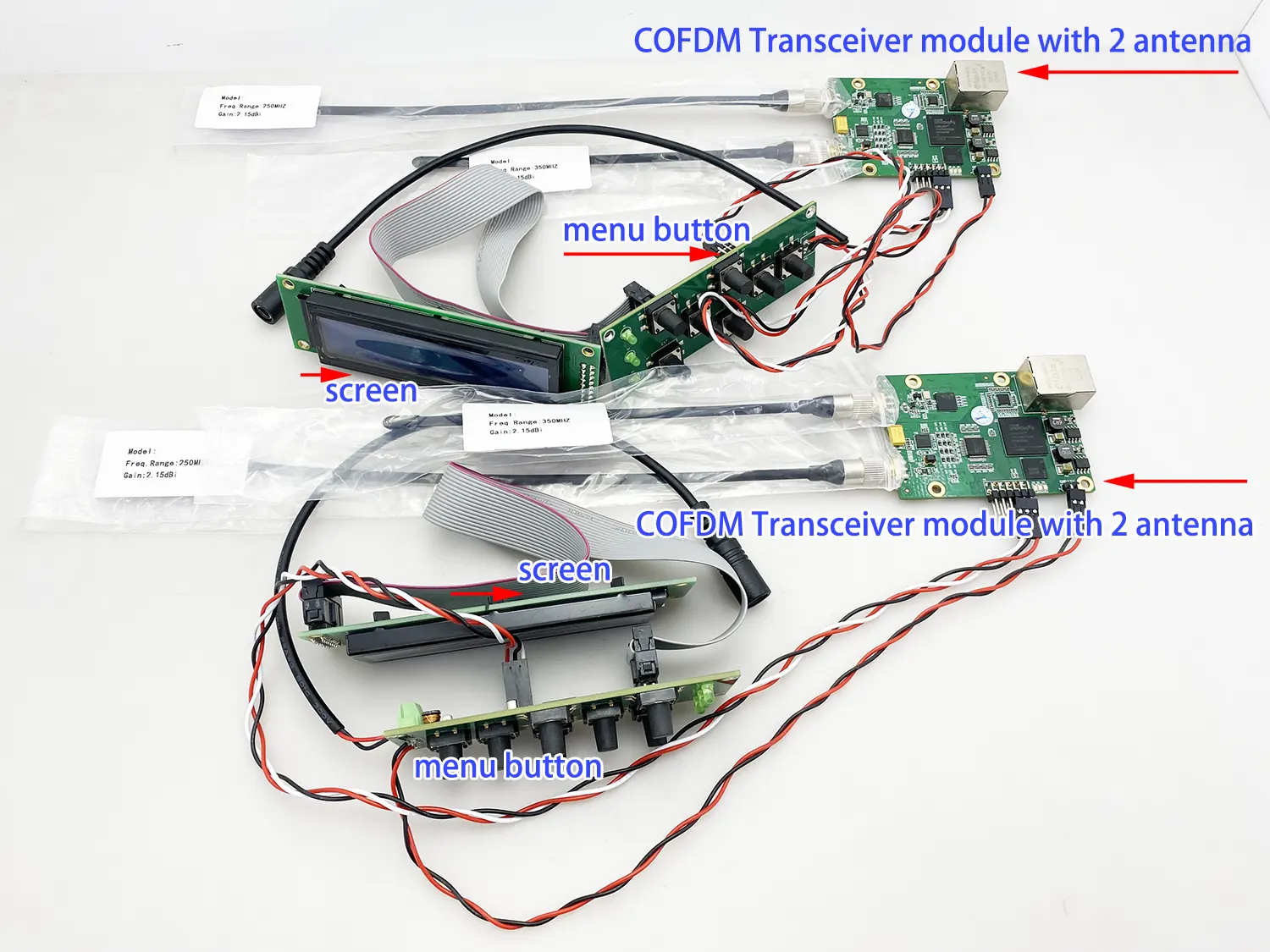 Best Mini COFDM wireless Ethernet transmission module RJ45