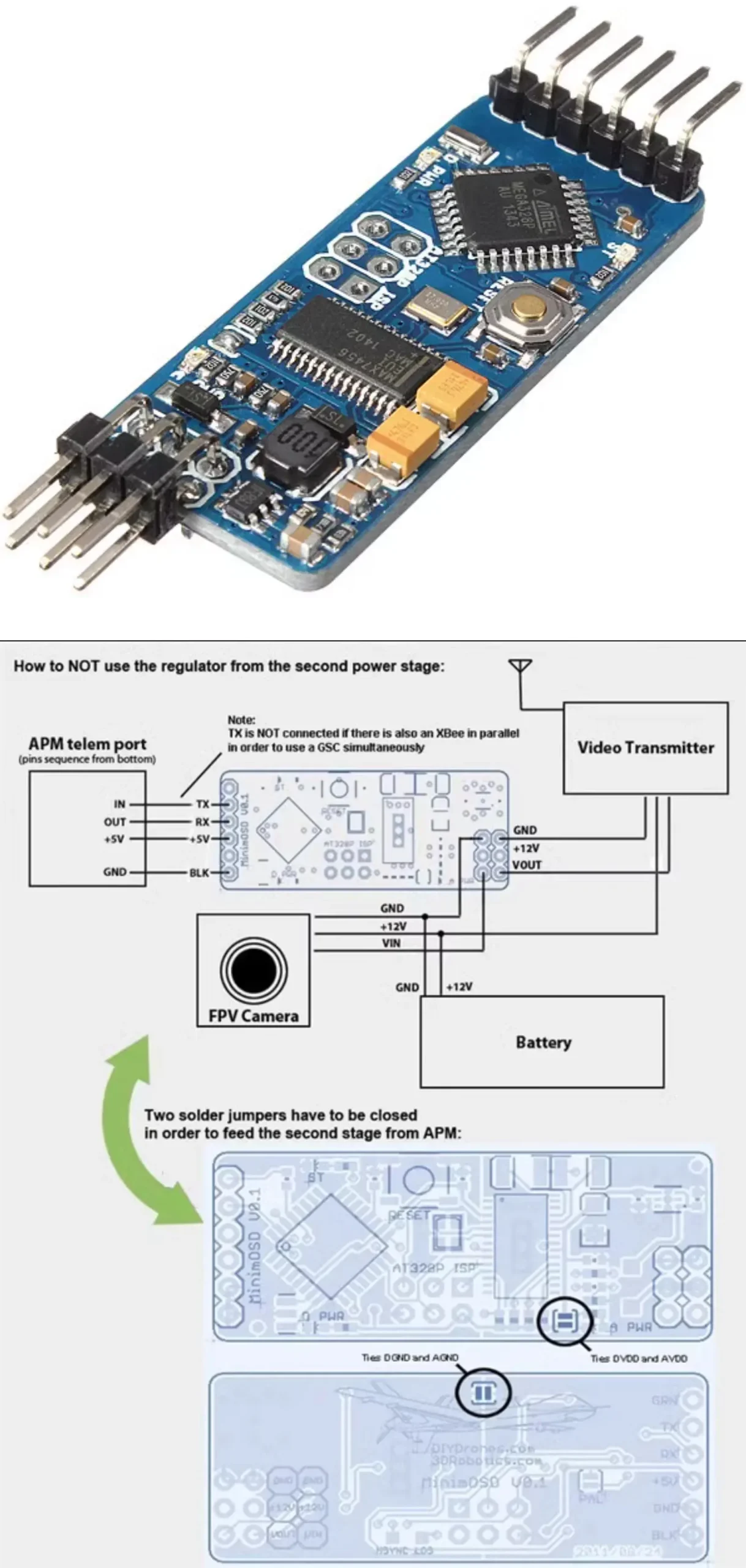 Best FPV Video Transmitter Module 170-860Mhz 3W PA 50Km 2023